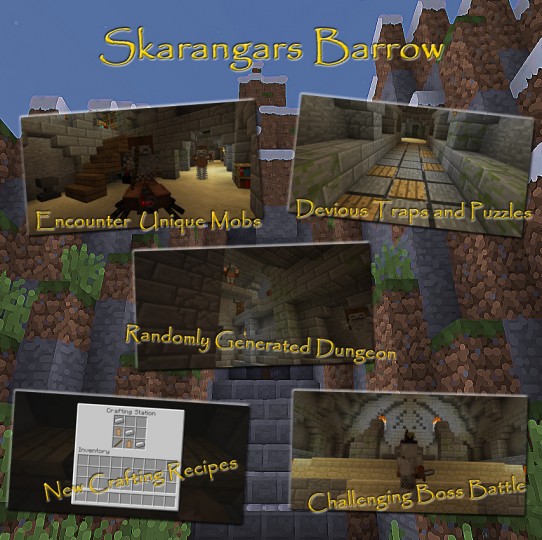 Skarangars Barrow Adventure Map Minecraft Map