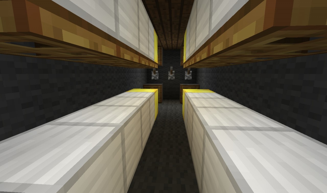 Type-IXC U-Boat with Full Interior Minecraft Map