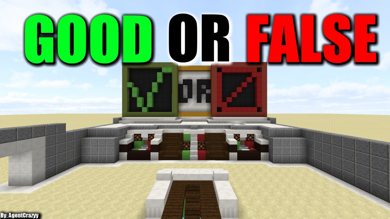 Good or False Minecraft Map