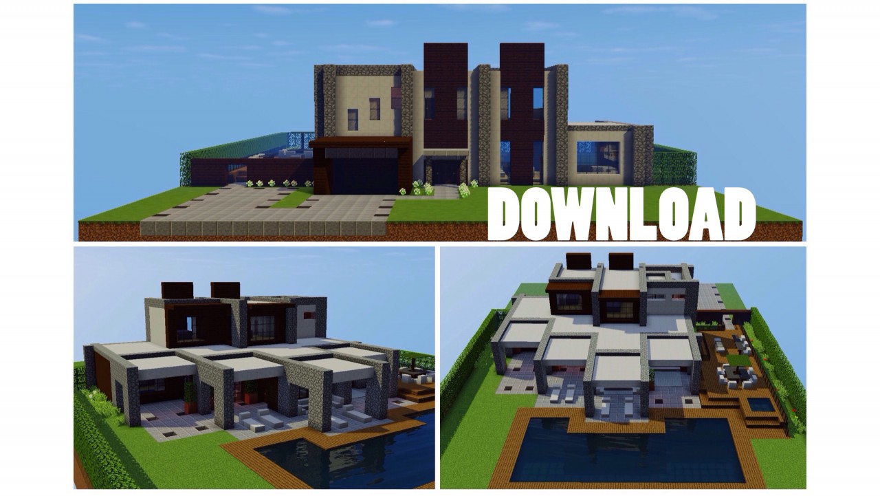 Modern Mansion (DOWNLOAD) Minecraft Map