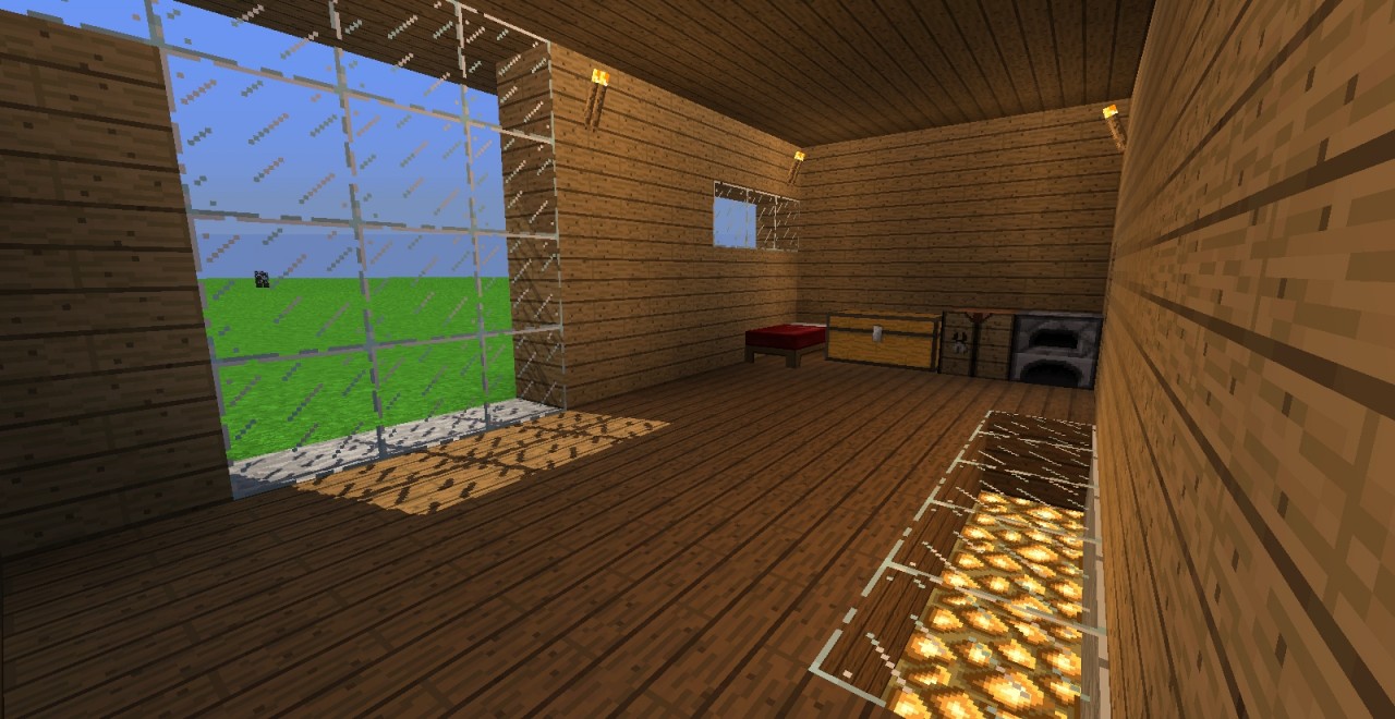 Concept | Simple Modern Survival House Minecraft Map