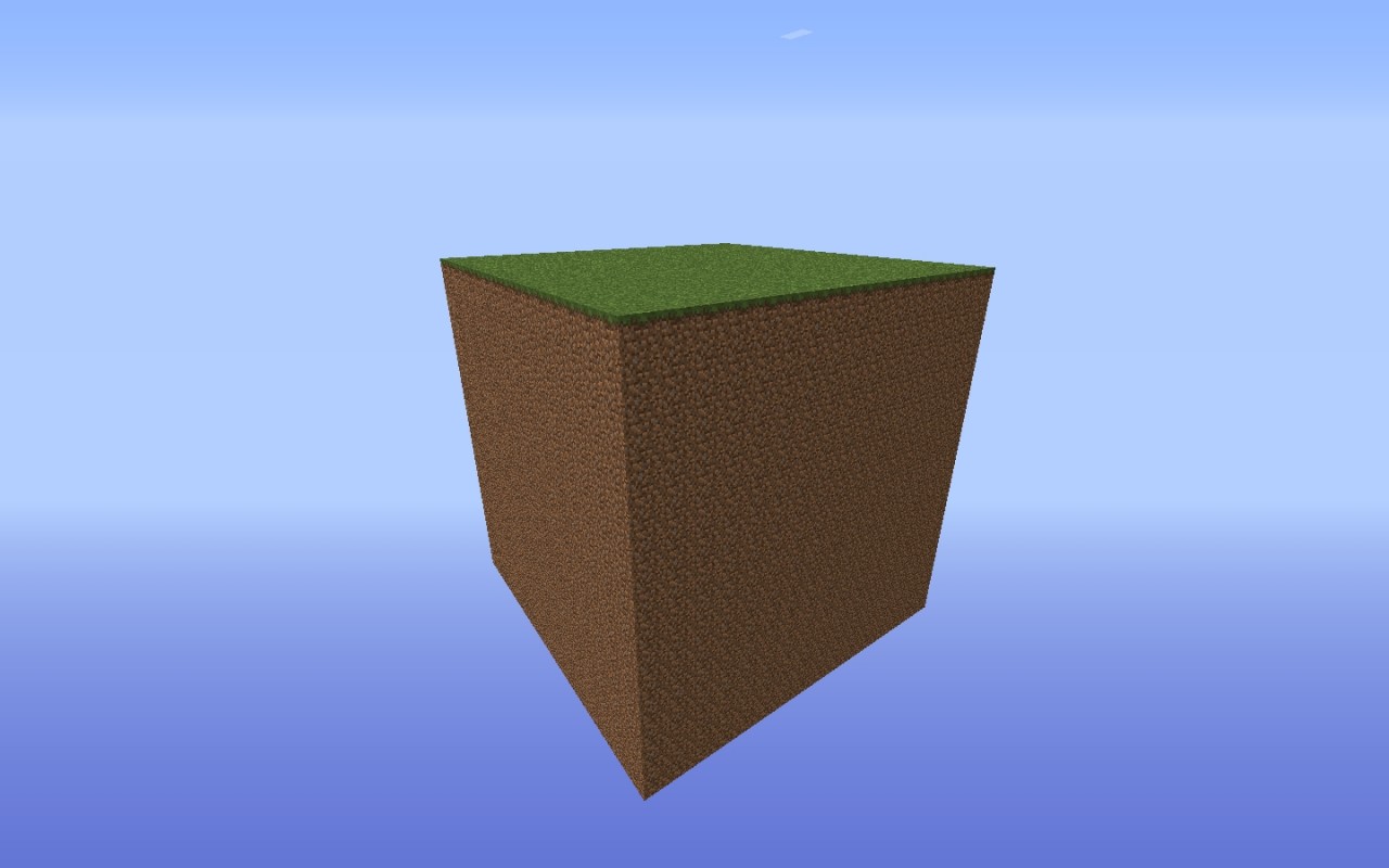 Large Block Survival Minecraft Map