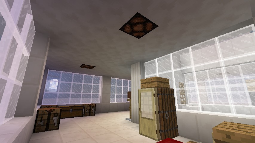 Self-Lighting House Minecraft Map