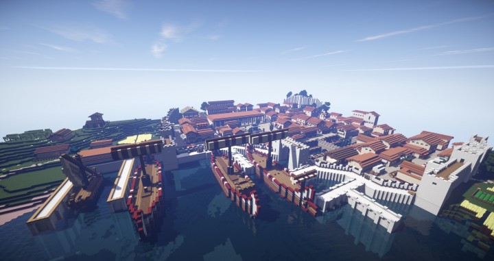 Macedonian Lands - Roma Oritur Minecraft Map