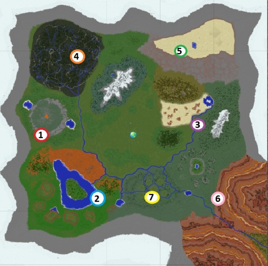 Avereth ~ Custom 5000x5000 Map Minecraft Map