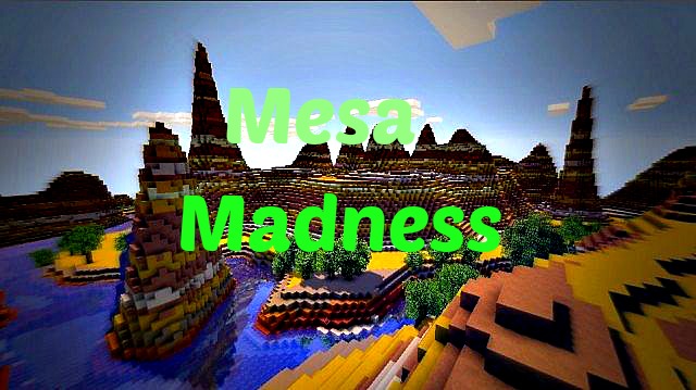 Mesa Madness Minecraft Map