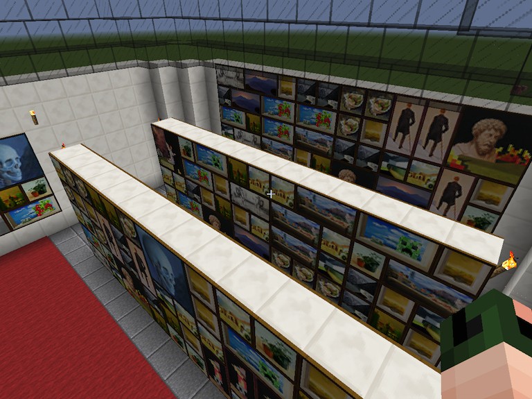 Minecraft Art Gallery ~ Minecraft Map