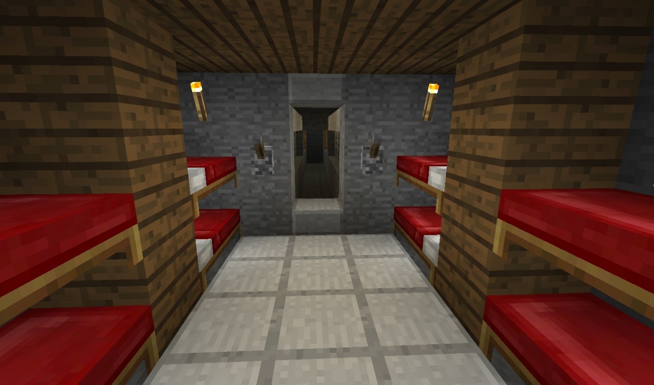 Type-IXC U-Boat with Full Interior Minecraft Map