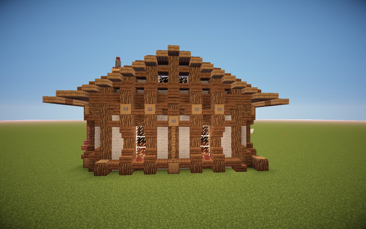 Traditional Hunting Lodge WIP Minecraft Map