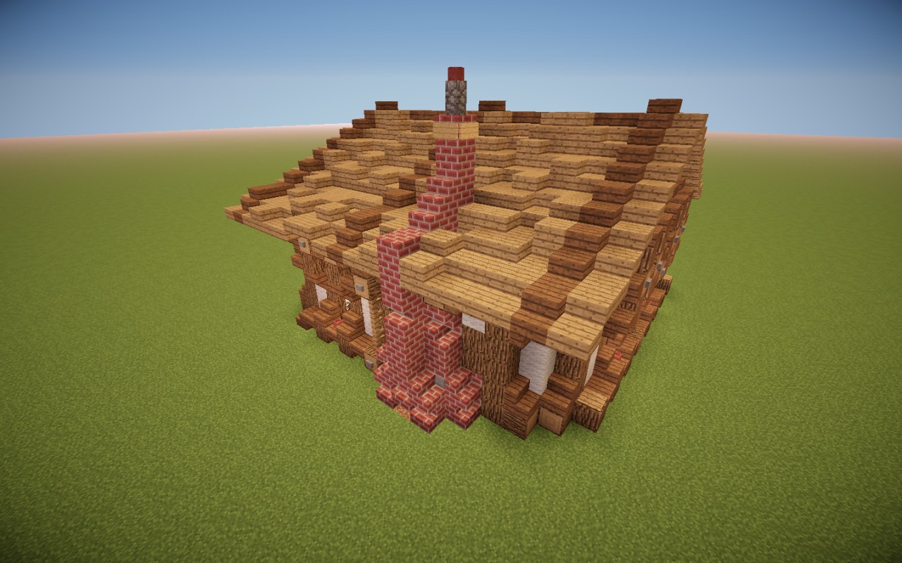 Traditional Hunting Lodge WIP Minecraft Map