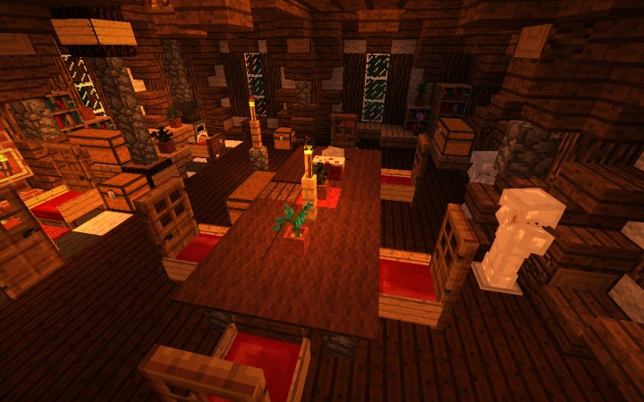 Traditional Hunting Lodge WIP Minecraft Map