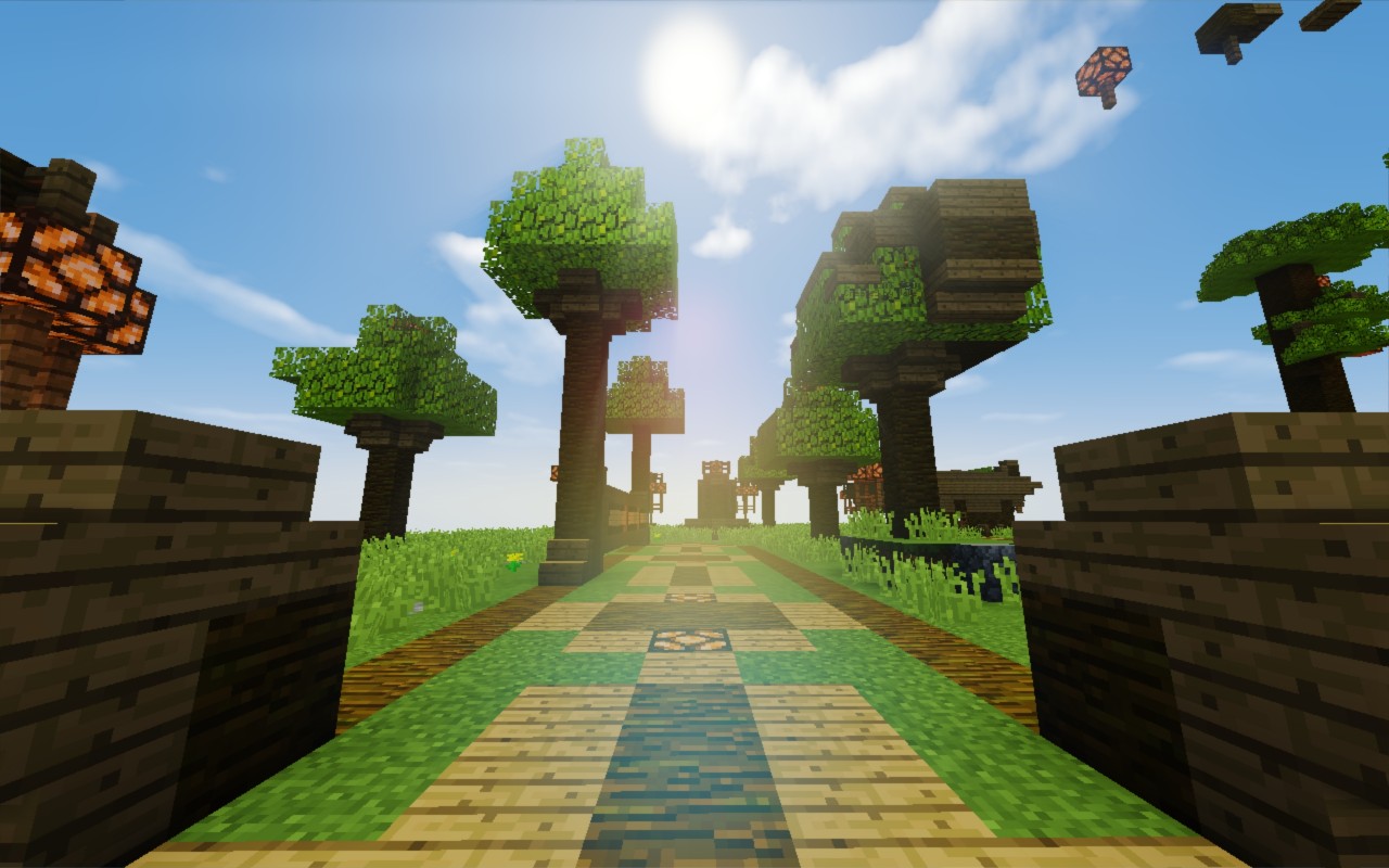 Hunger Games Lobby - Jungle Minecraft Map