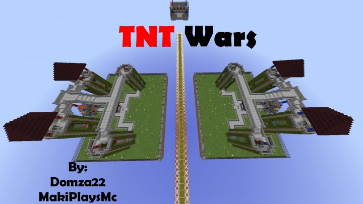 TNT Wars - By: Domza22 and MakiPlaysMC Minecraft Map