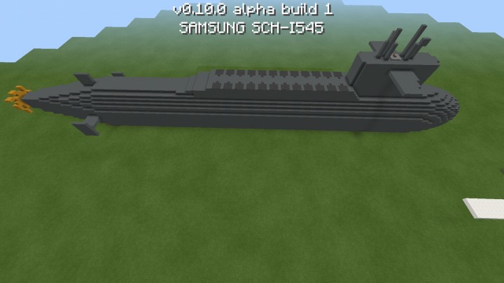 minecraft pocket edition ohio class nuclear submarine. Minecraft Map