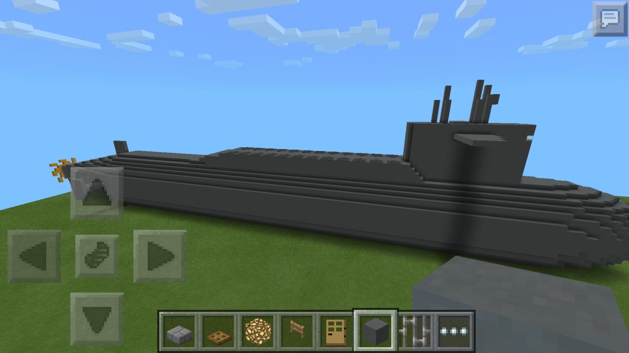 minecraft pocket edition ohio class nuclear submarine. Minecraft Map