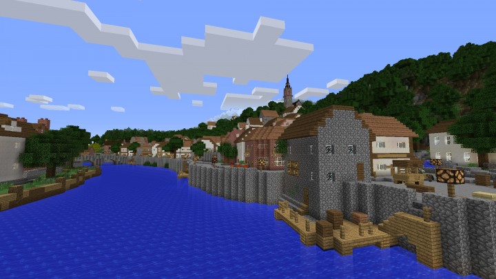 1830s American Town Minecraft Map