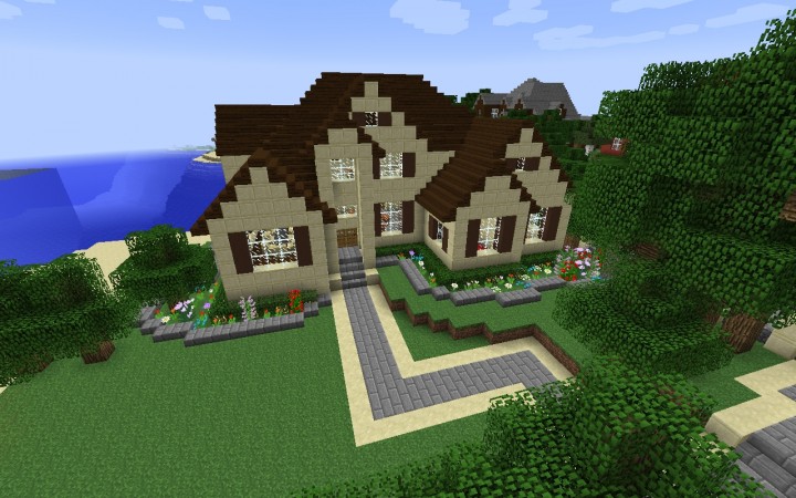 Realistic Houses World Minecraft Map