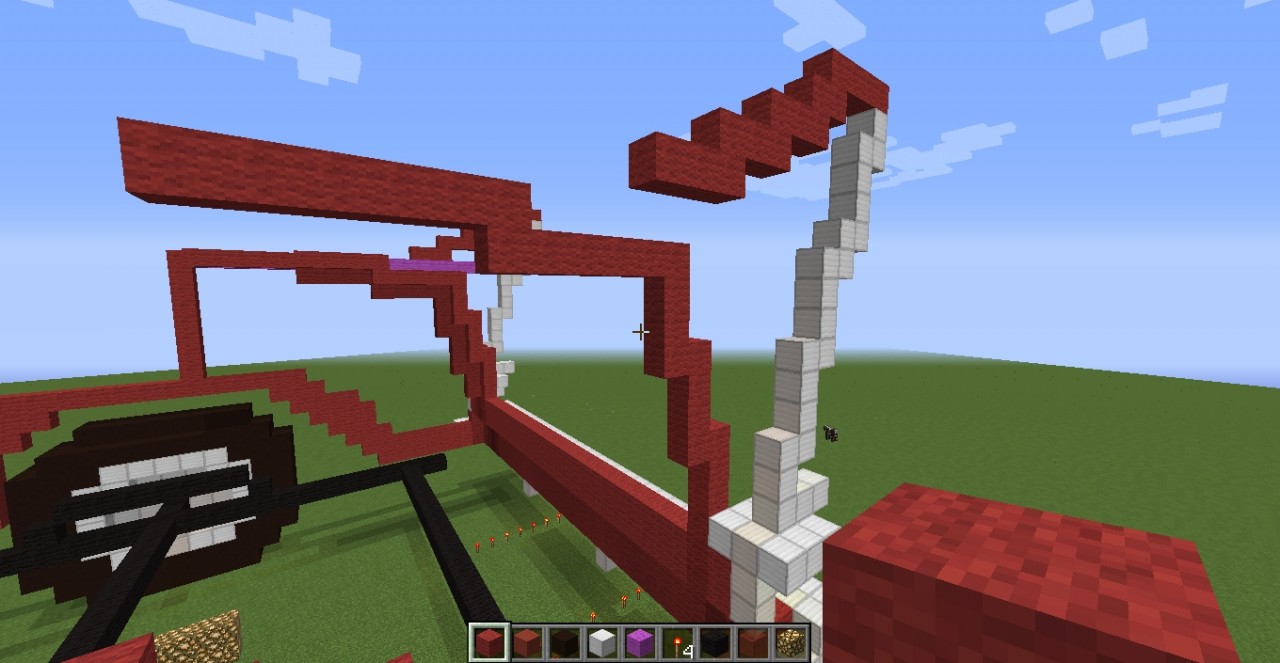 50s giant car Minecraft Map