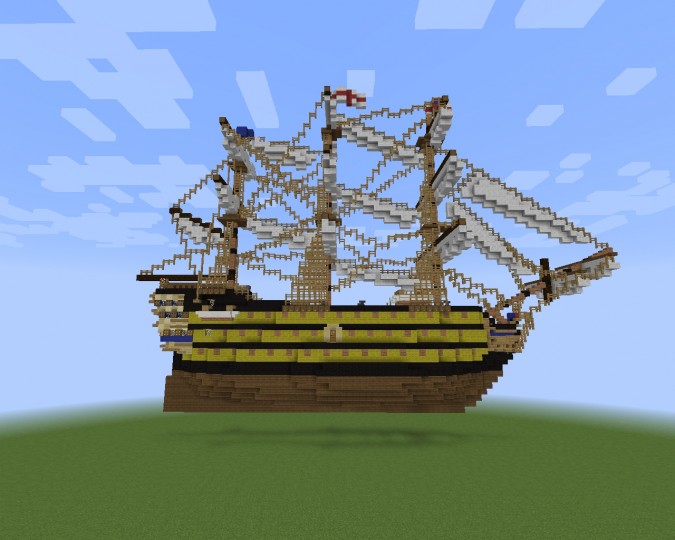 HMS Victory Minecraft Map