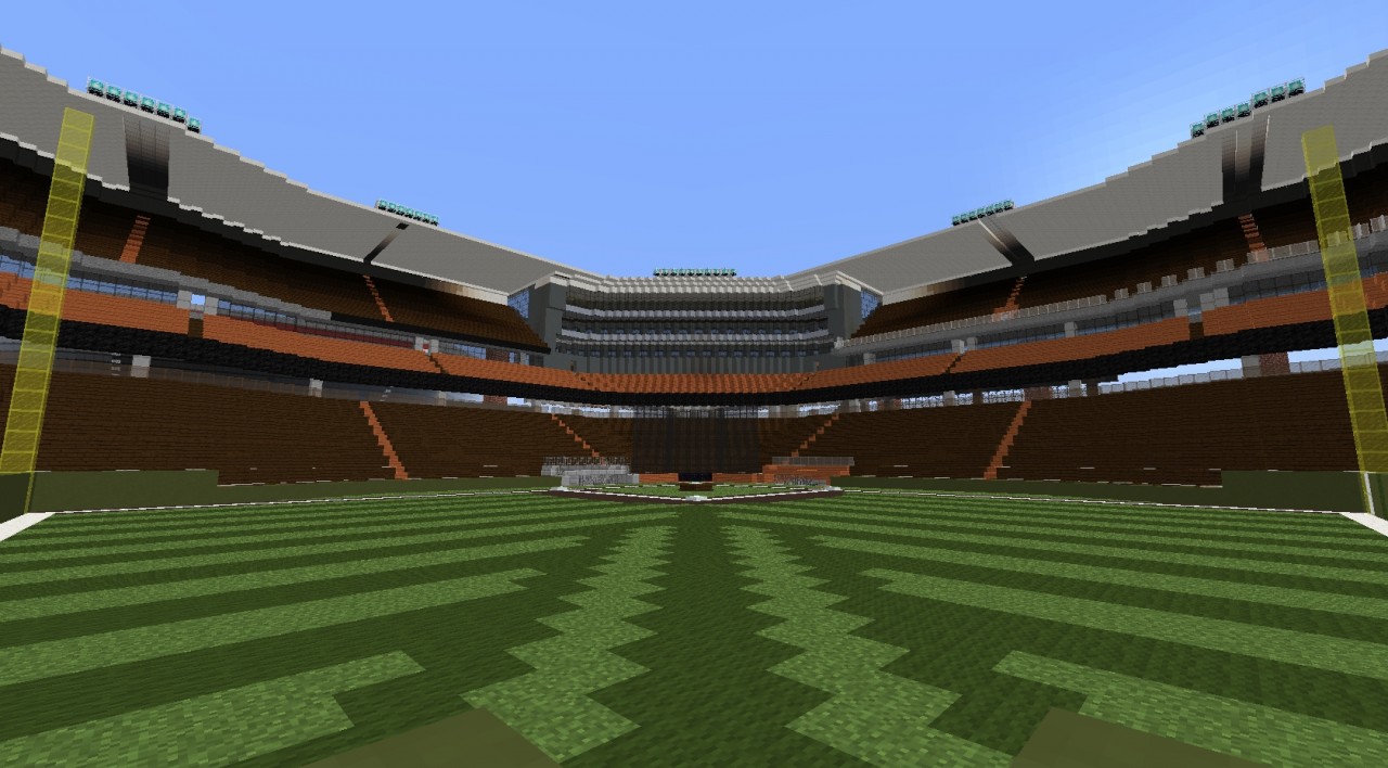 My Custom MLB Baseball Park Minecraft Map