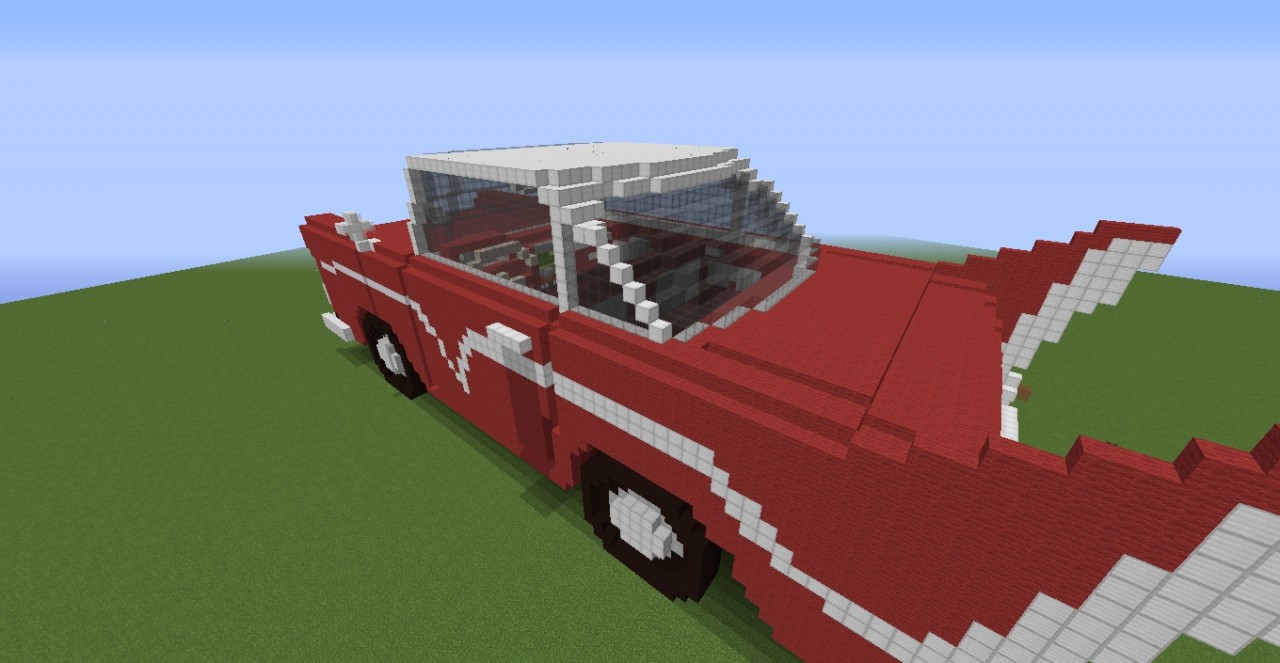 50s giant car Minecraft Map
