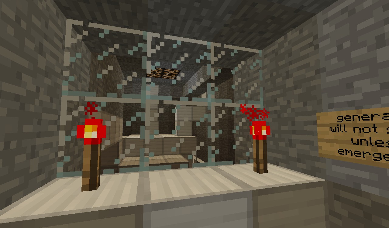 The underground lab Minecraft Map
