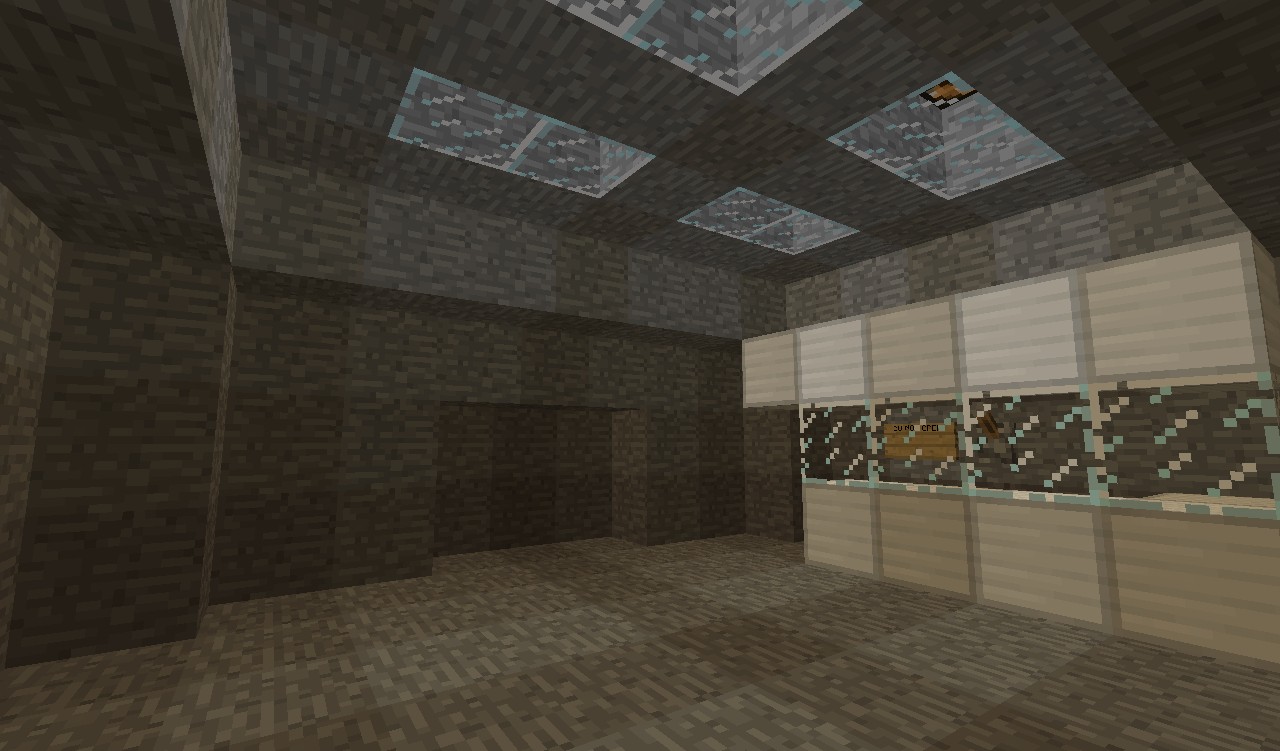 The underground lab Minecraft Map