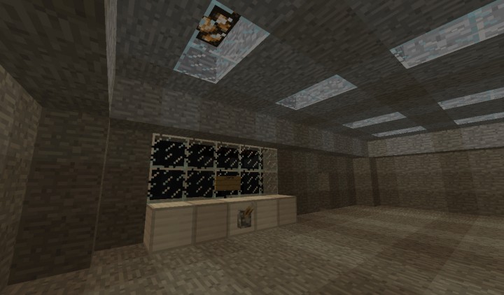 The underground lab Minecraft Map