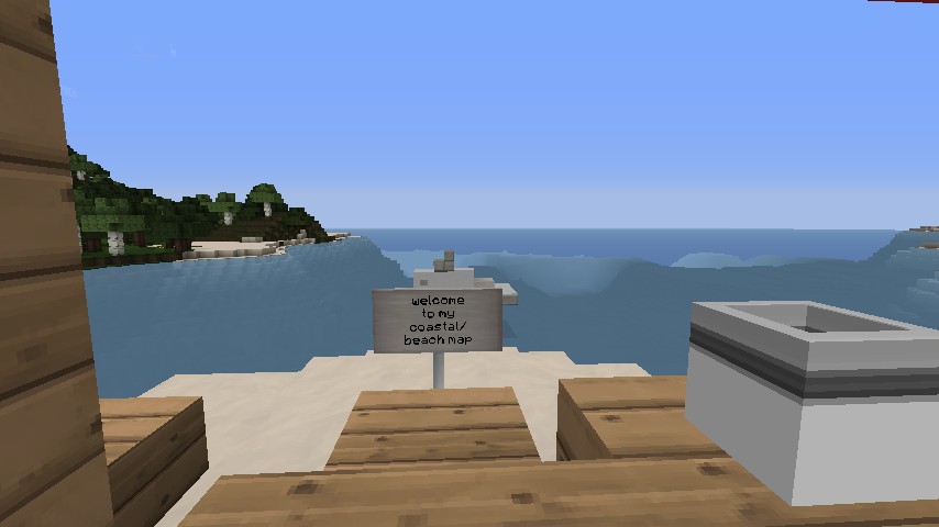Seaside Map Minecraft Map