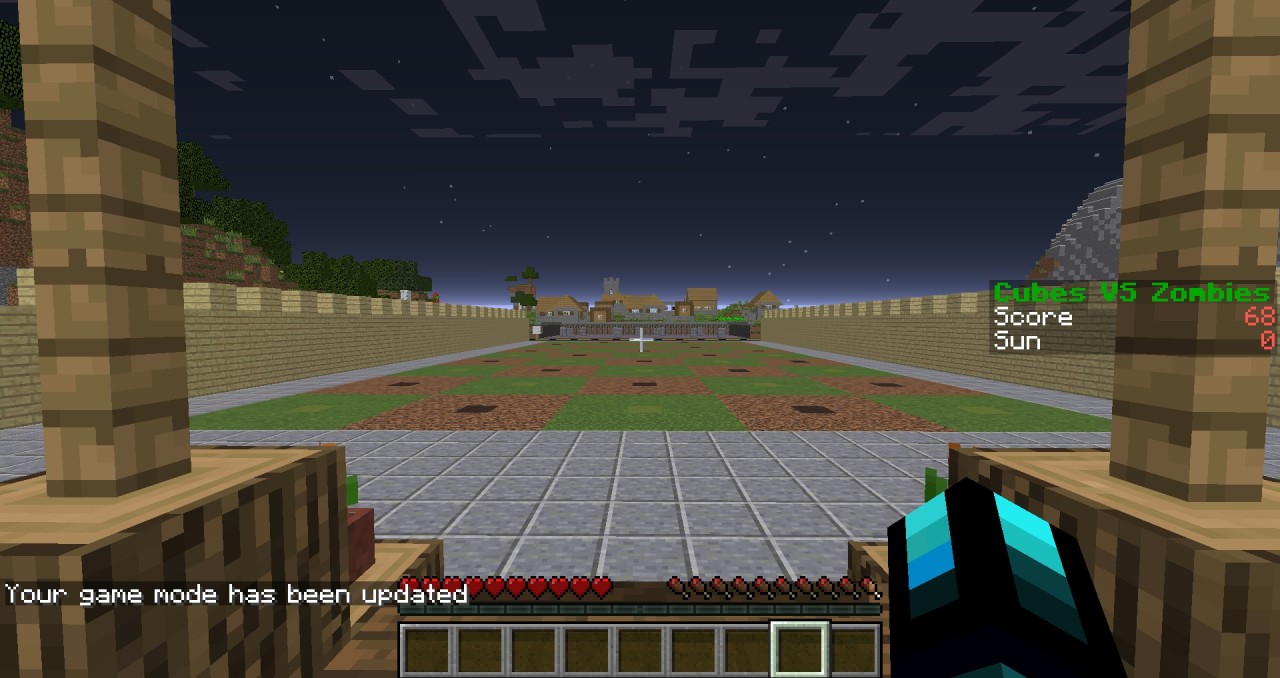 Cubes Vs Zombies Minecraft Map