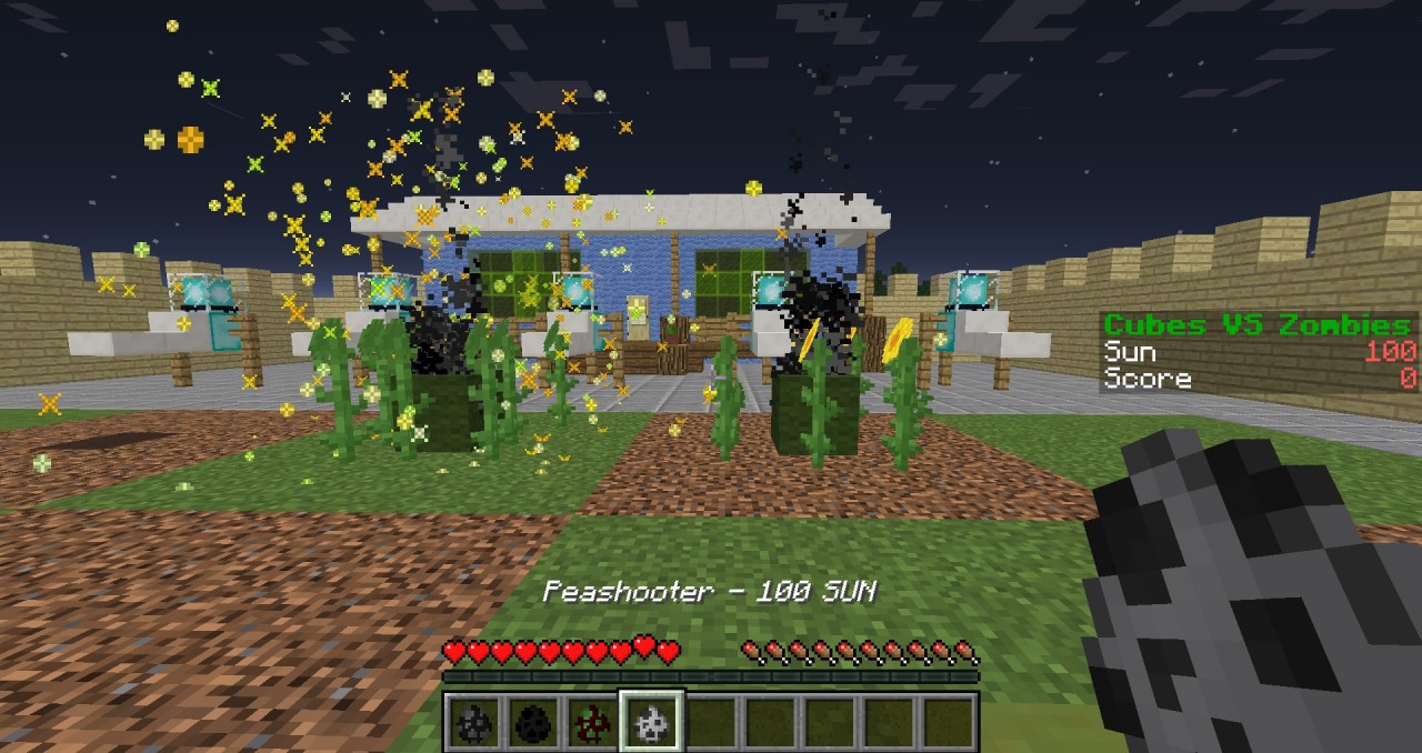 Cubes Vs Zombies Minecraft Map