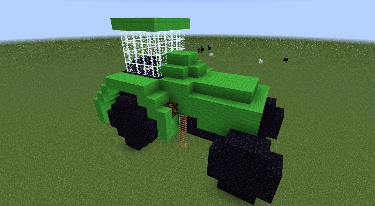 Tractor In Minecraft Minecraft Map