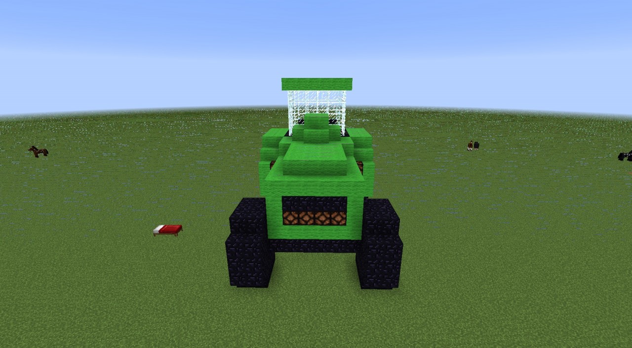 Tractor In Minecraft Minecraft Map