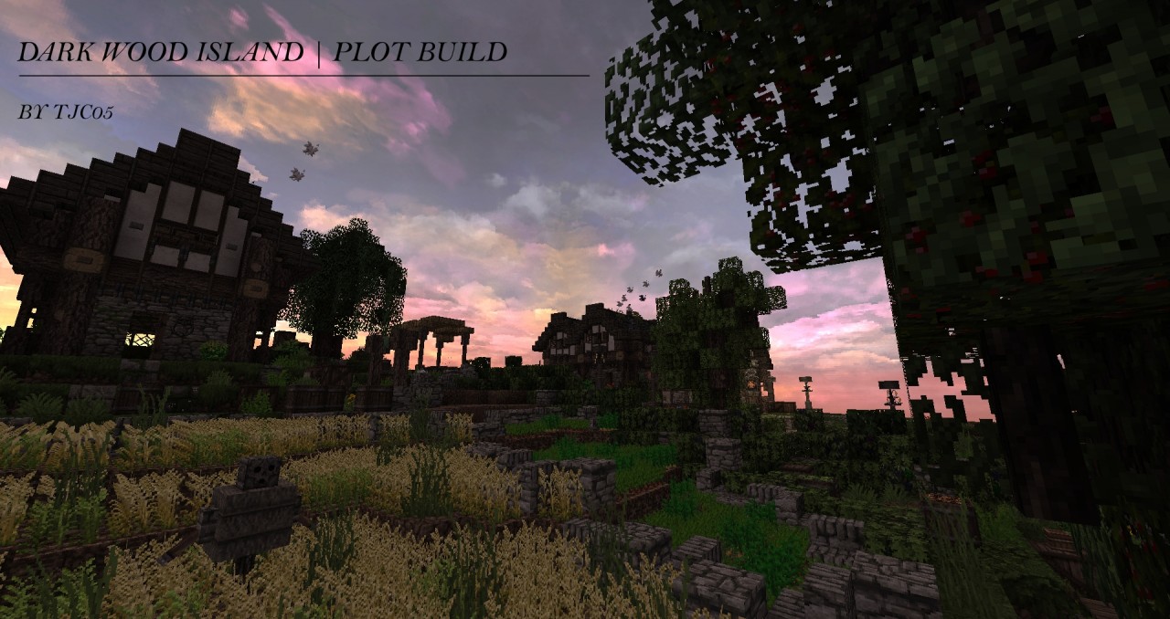 Dark wood: Medieval Plot Minecraft Map