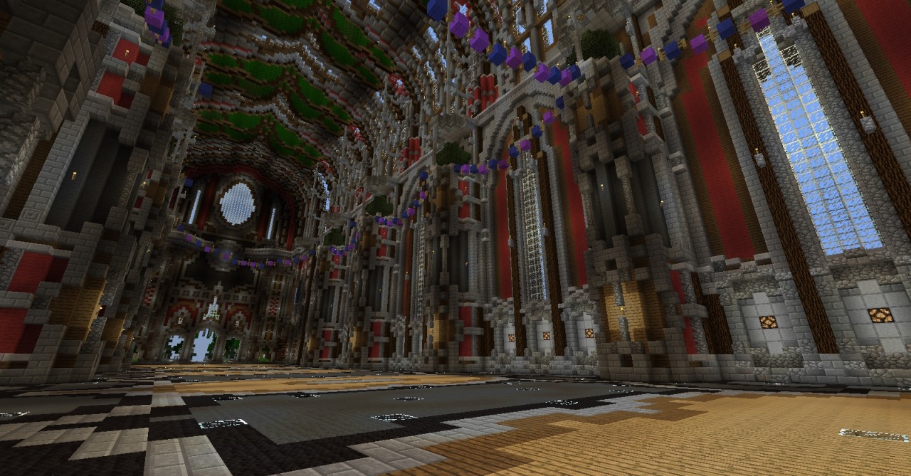 Spawn Cathedral Minecraft Map