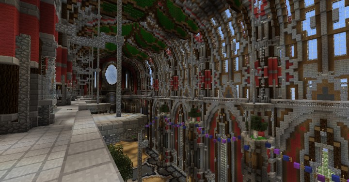 Spawn Cathedral Minecraft Map