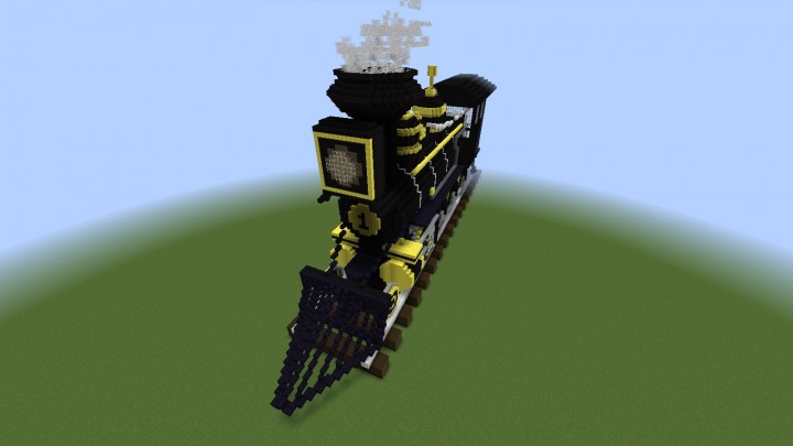 Steam Engine Train Minecraft Map