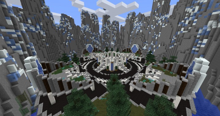 Faction Spawn Minecraft Map