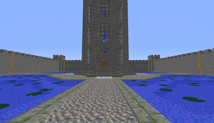 Big Stone Brick Tower Minecraft Map