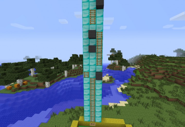 Diamond climbing fun!! Minecraft Map