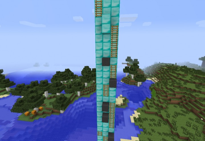 Diamond climbing fun!! Minecraft Map