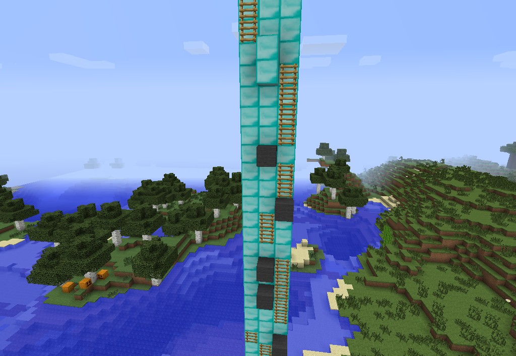 Diamond climbing fun!! Minecraft Map