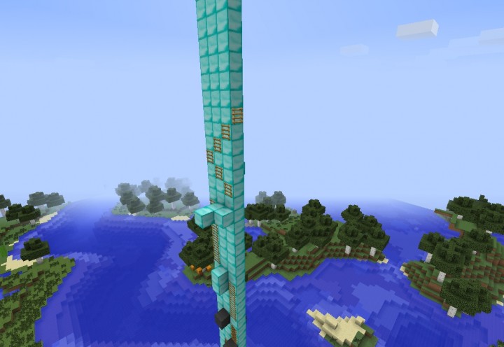 Diamond climbing fun!! Minecraft Map