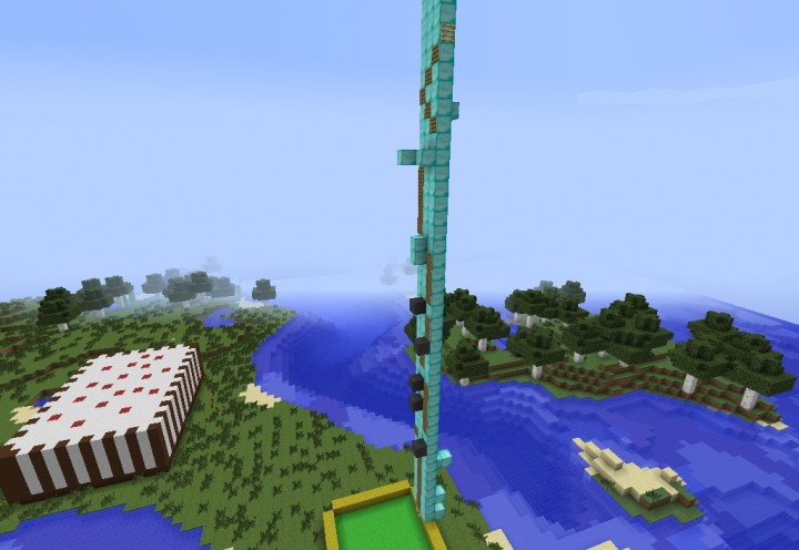 Diamond climbing fun!! Minecraft Map