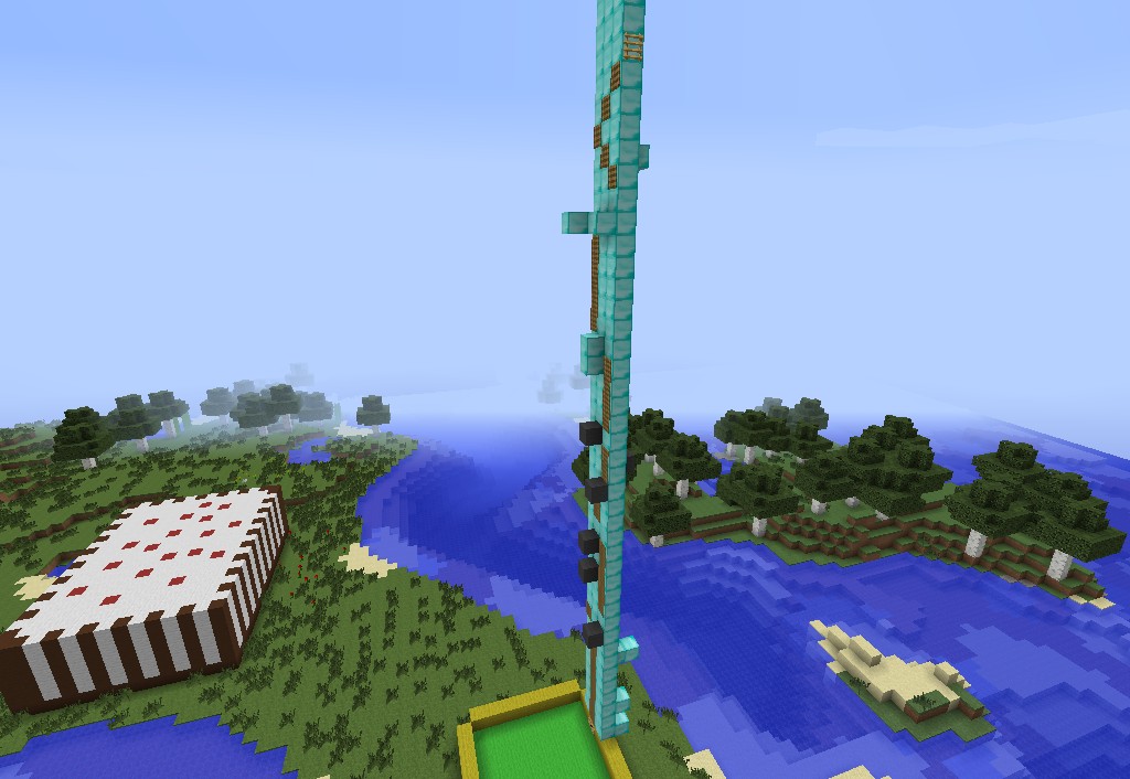 Diamond climbing fun!! Minecraft Map