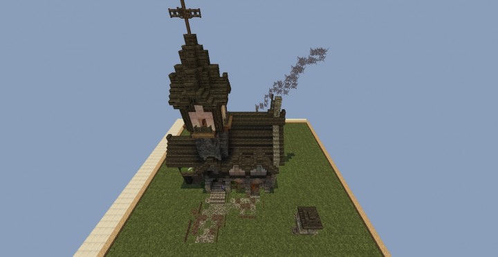 Dirty Rustic House Minecraft Map