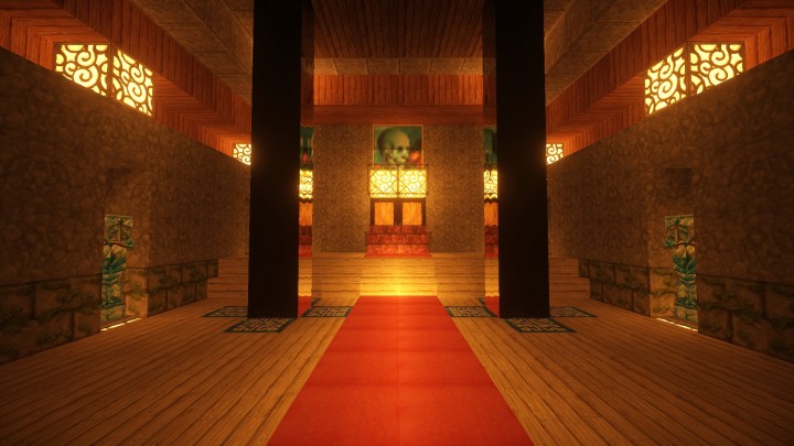 Minecraft - Town Hall lvl 8 [Clash Of Clans] Complete build. Minecraft Map