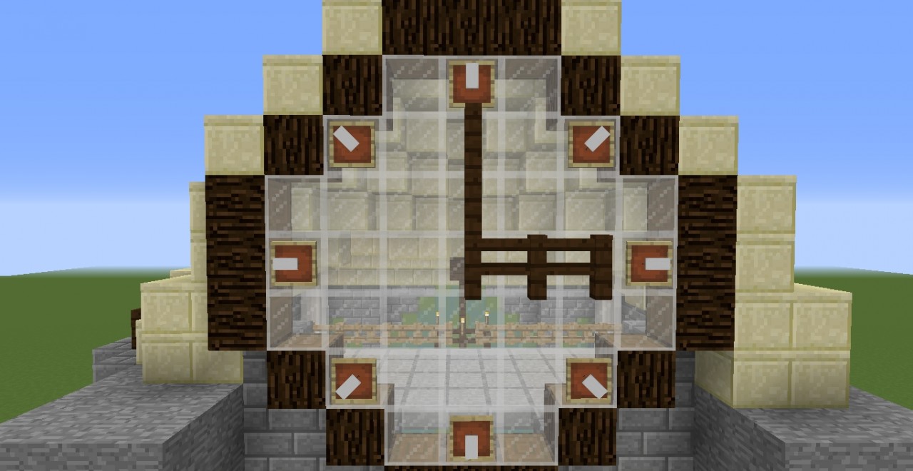 Gothic Cathedral/clocktower Minecraft Map