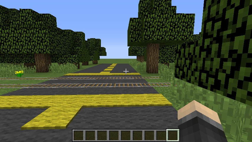 Trains simulator (Use trainscraft mod only!) Minecraft Map