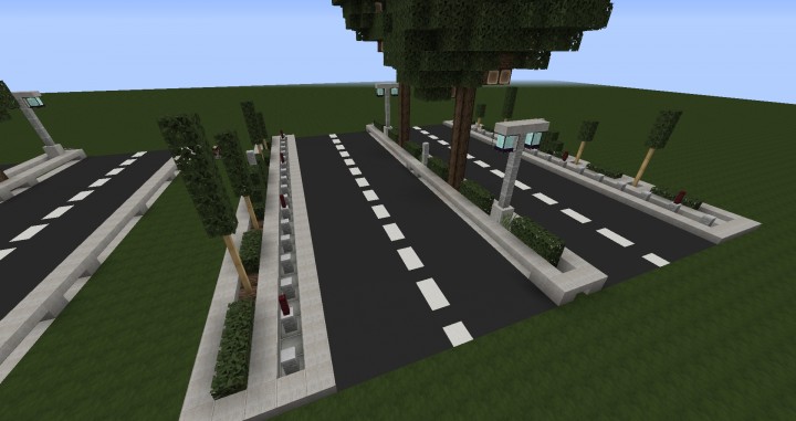 Project III - Roads Minecraft Map